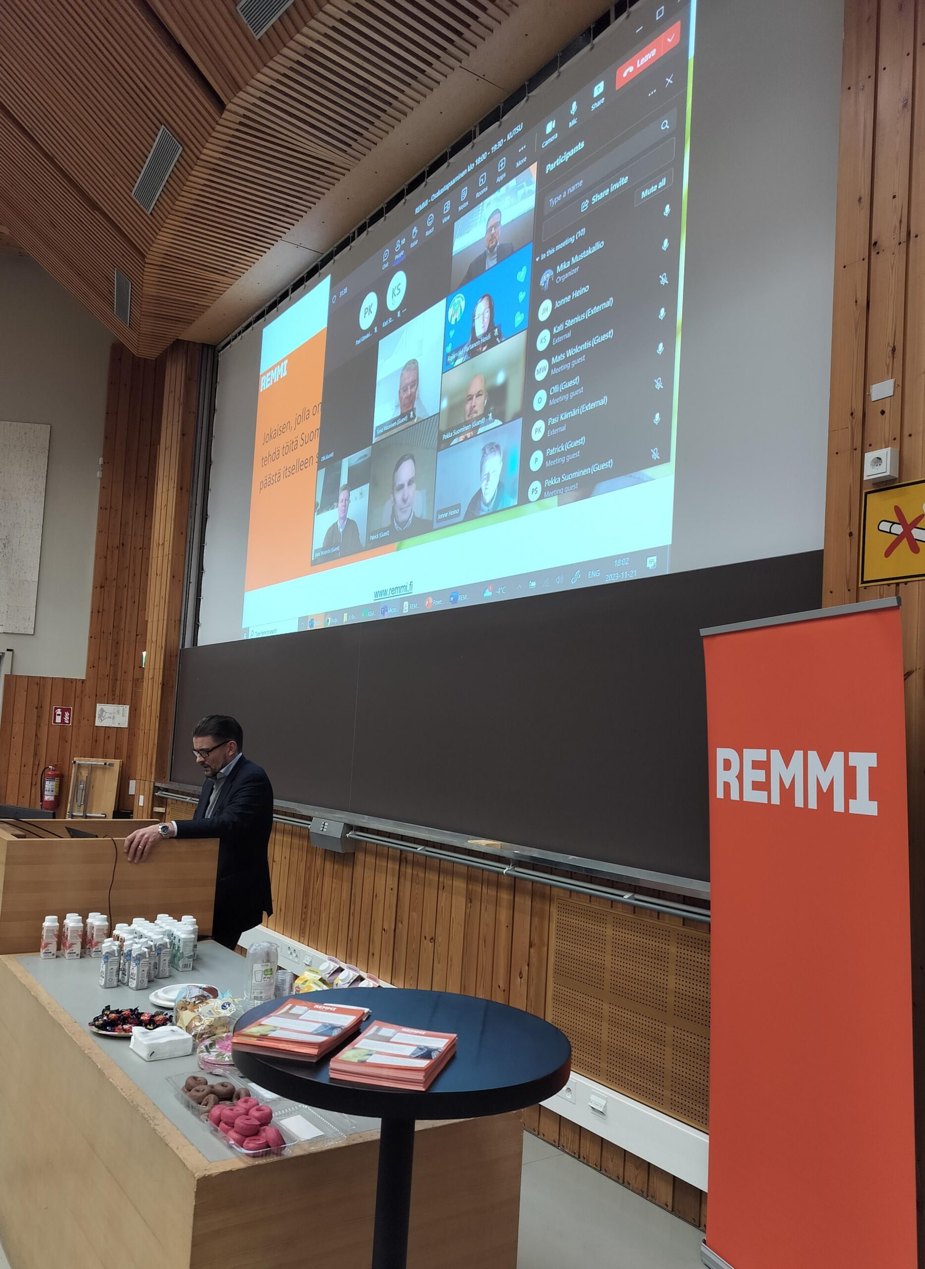 Remmin osakasillan anti kiinnosti - Remmi : Remmi
